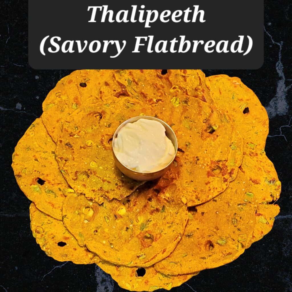 Thalipeeth (Savory Flatbread) - Dr. Savitra