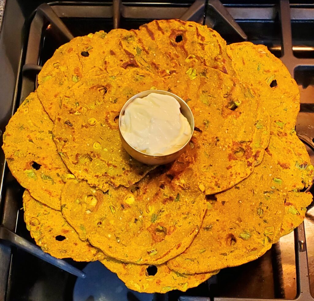 Thalipeeth (Savory Flatbread) - Dr. Savitra