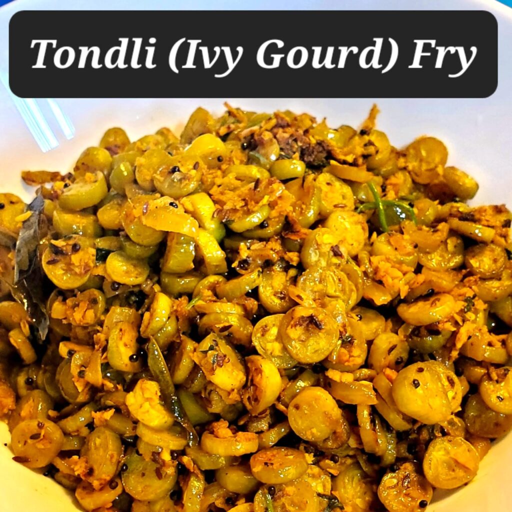 Tondli (Ivy Gourd) Fry - Dr. Savitra