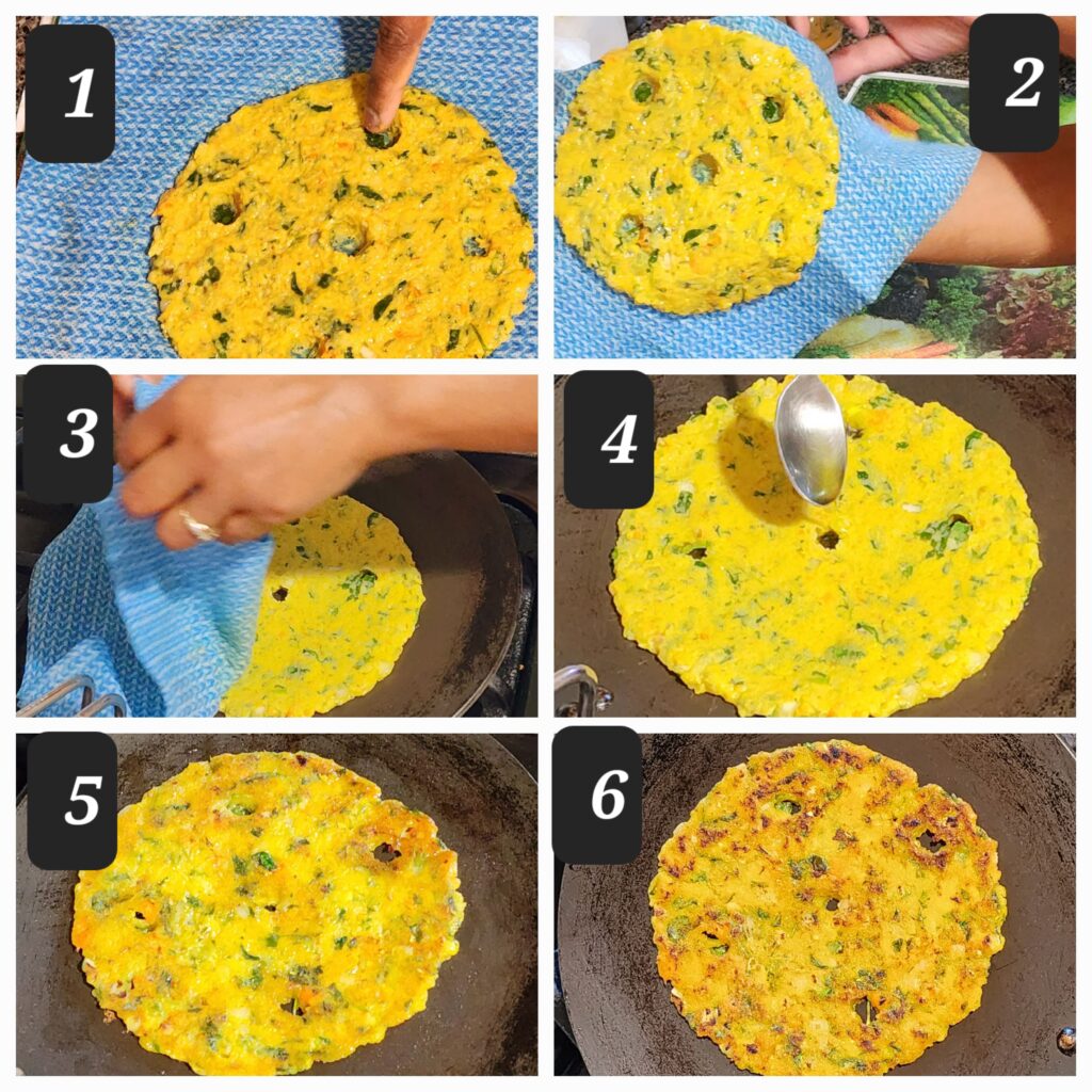 Poha Thalipeeth - Dr. Savitra