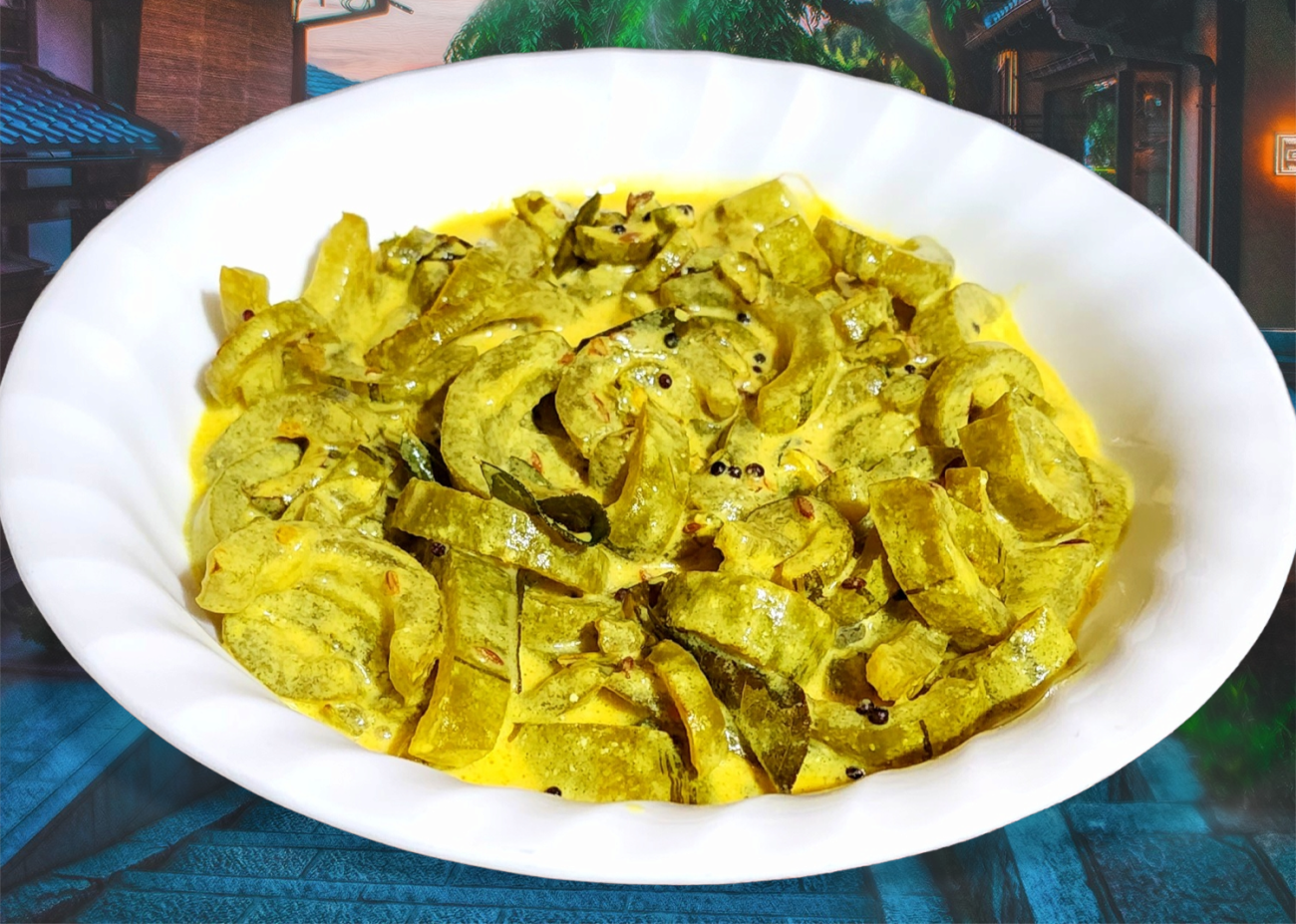 Snake Gourd Curry - Dr. Savitra